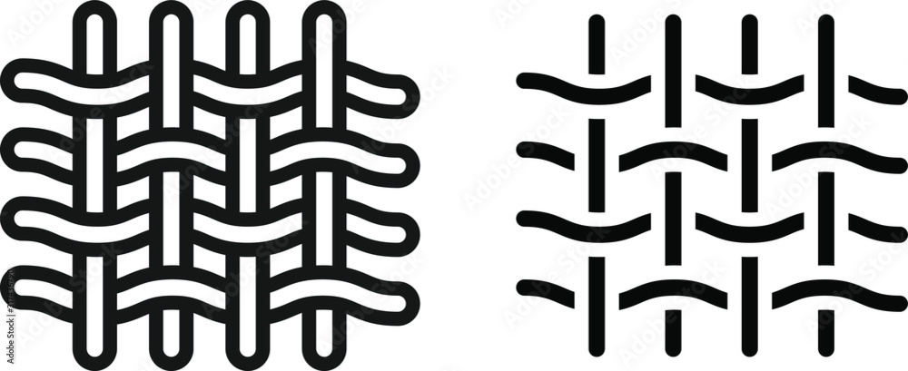 Textile icon fabric icon, vector illustration 스톡 벡터 | Adobe Stock