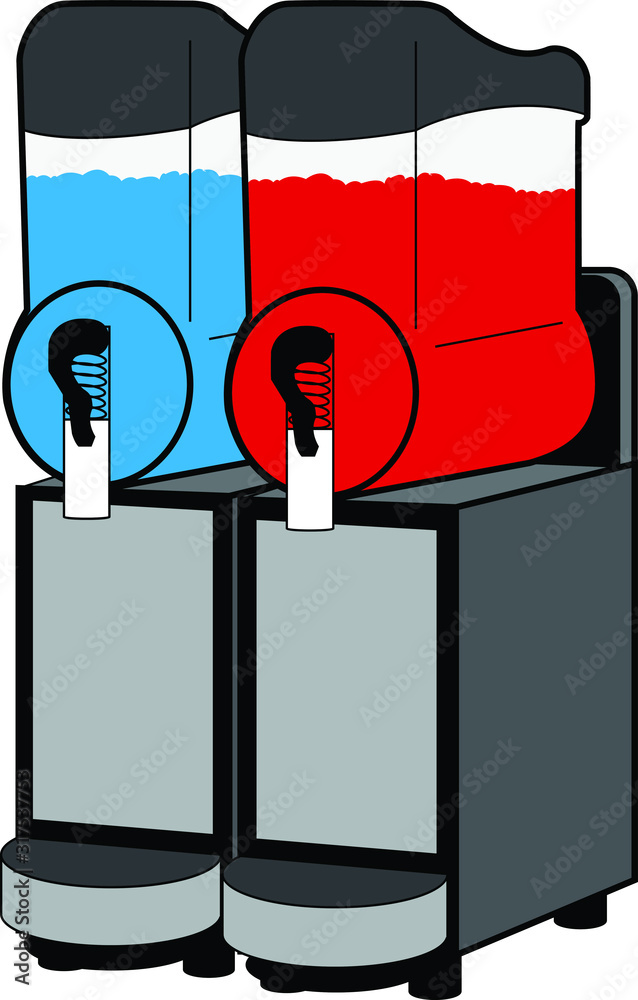 Slush Machine icon, vector illustration. Stock Vector | Adobe Stock