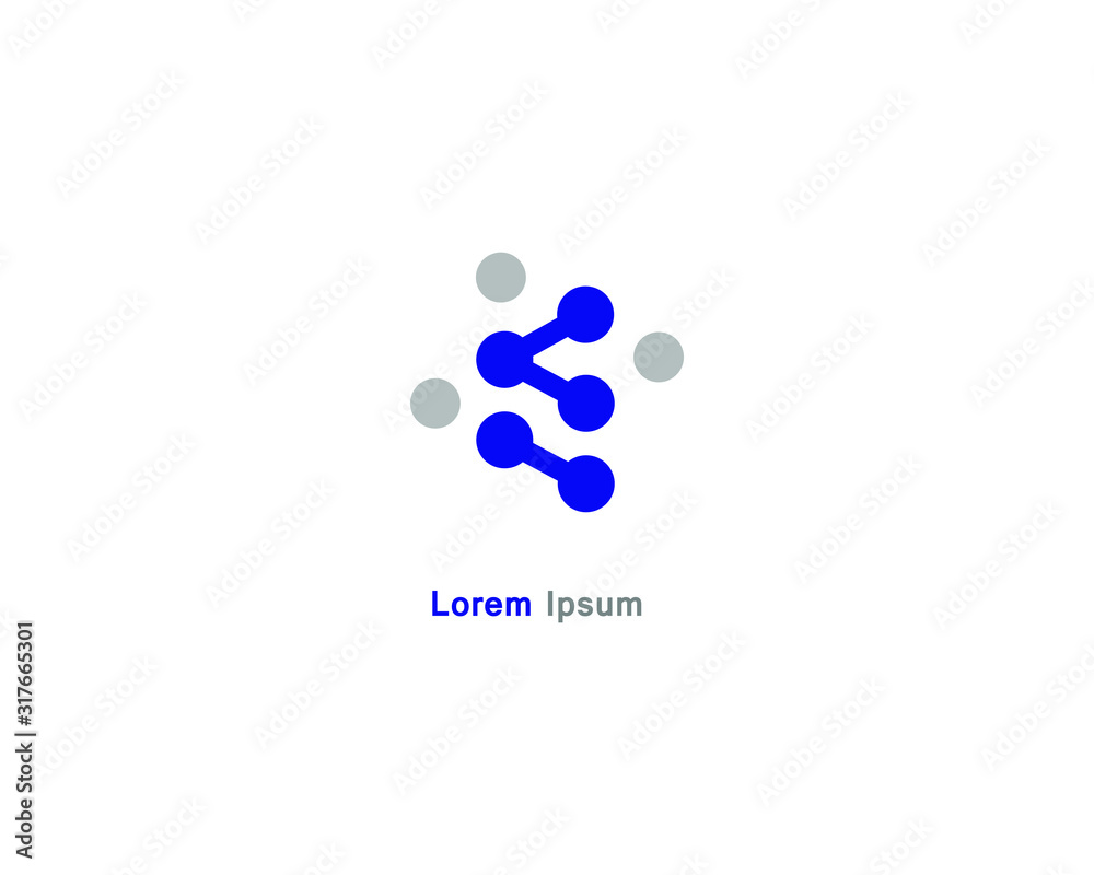 logo technology letter E. a combination of technology icons and the ...