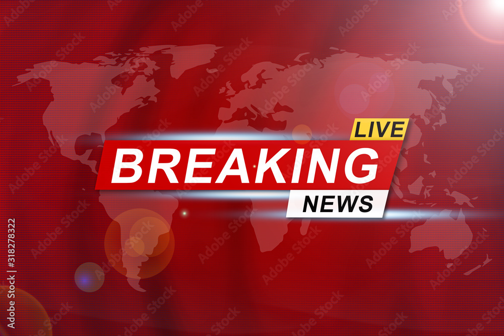 Live Breaking News Background with Blur and Abstract Concept Wallpaper ...