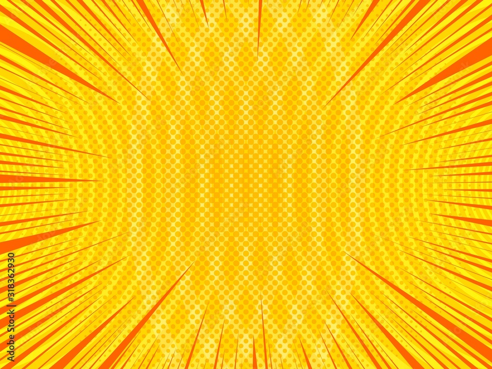 Abstract bright comic background Stock Vector | Adobe Stock