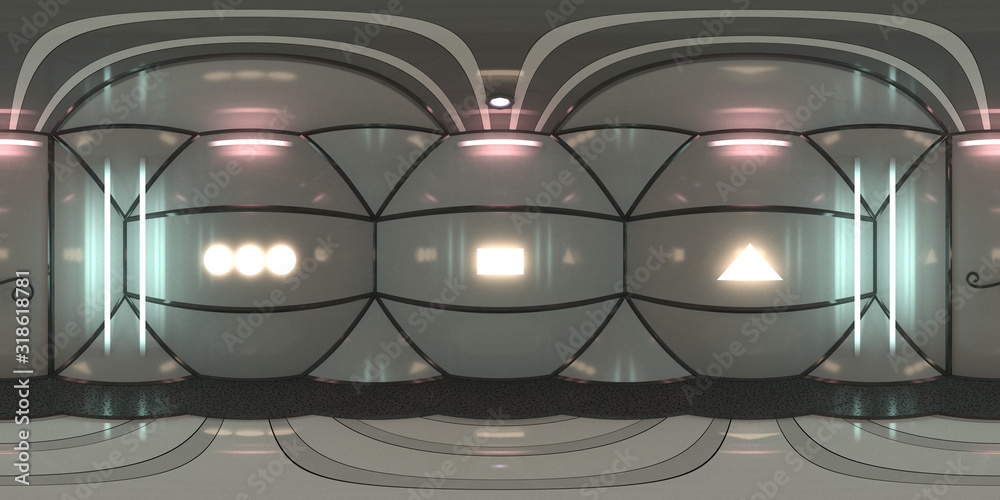 8K HDRI map, spherical environment as panorama background, colourful ...