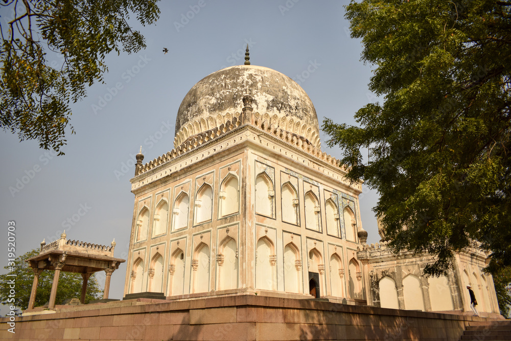 Seven Tombs of Hyderabad, India Sultan Quli Qutb Mulk's tomb was built ...