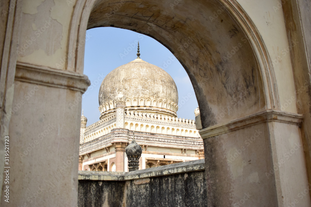 Seven Tombs of Hyderabad, India Sultan Quli Qutb Mulk's tomb was built ...