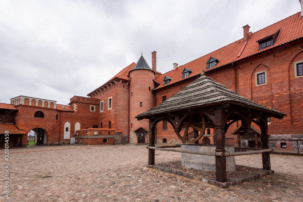 Foto de Stock Zamek w Tykocinie – zamek królewski z XV wieku położony ...