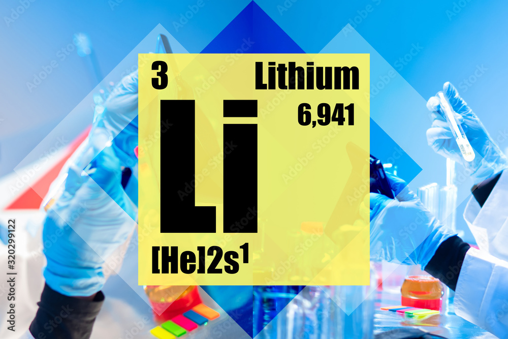Lithium. Soft alkaline metal. Production of anodes of chemical current ...