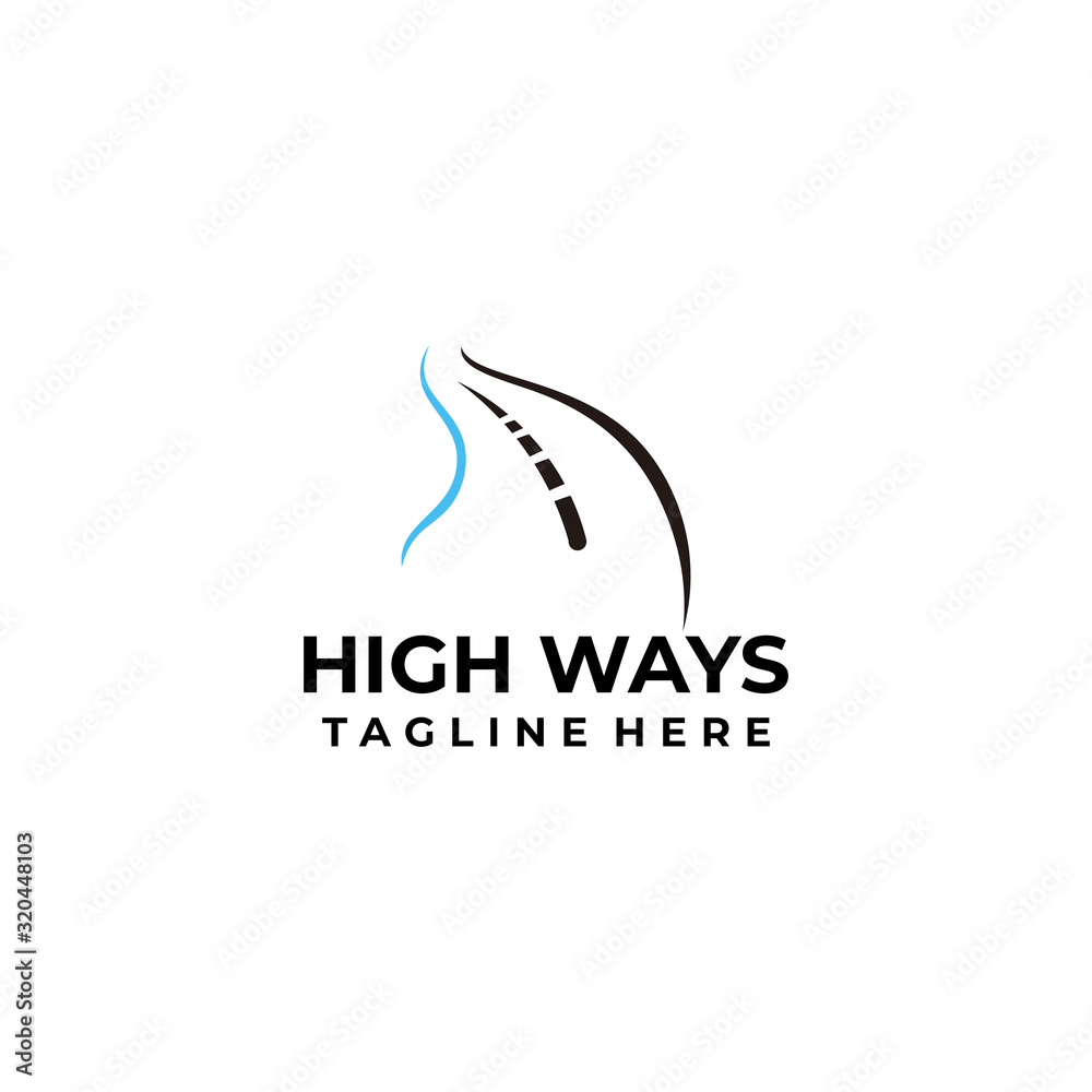 ways logo icon vector isolated Stock Vector | Adobe Stock