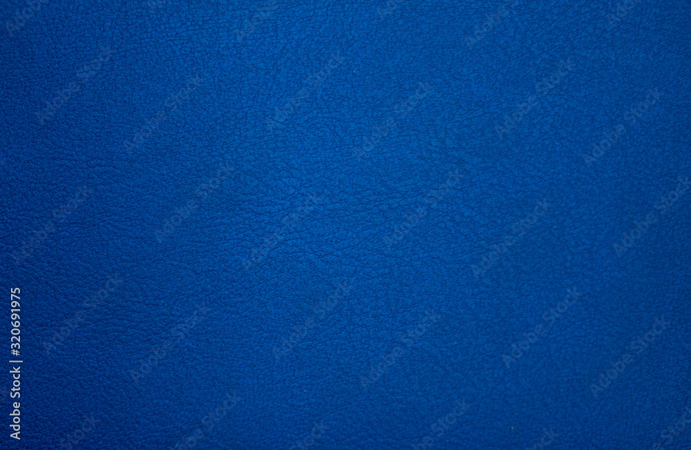 Blue leather material texture, useful as background for design-works ...