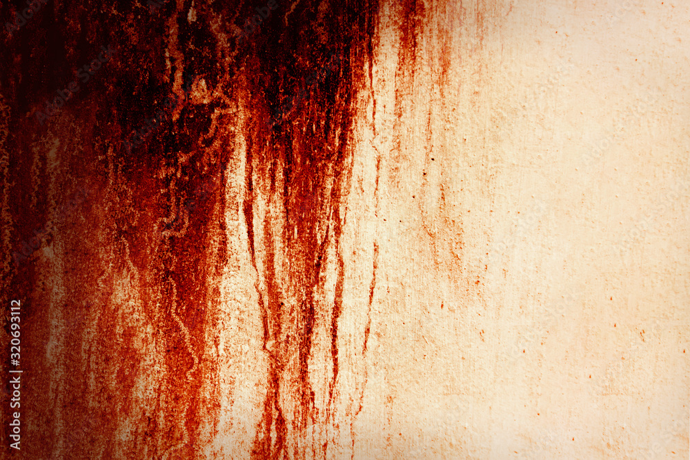 Blood Texture Background. Texture of Concrete wall with bloody red ...