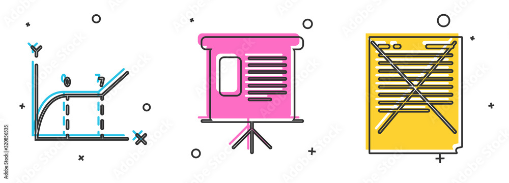 Stock-Vektorgrafik „Set Pie chart infographic, Presentation financial ...