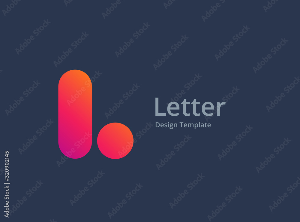 Letter L logo icon design template elements Stock Vector | Adobe Stock