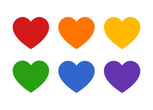 Rainbow Heart Clipart Free Stock Photo - Public Domain Pictures
