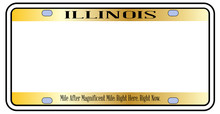Illinois License Plate Free Stock Photo - Public Domain Pictures