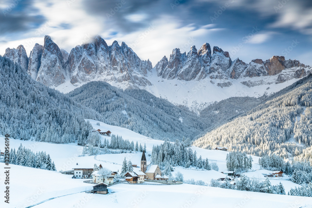 Santa Maddalena village in Val di Funes one of the most beautiful ...