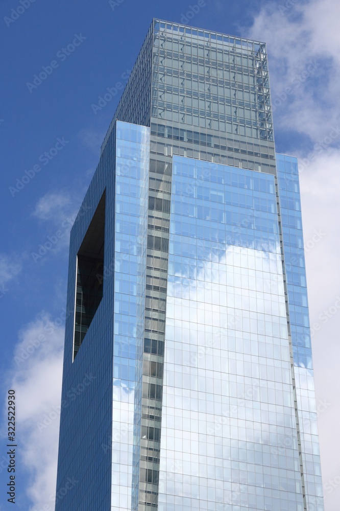 PHILADELPHIA, USA - JUNE 11, 2013: Comcast Center building in ...