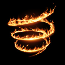 Fire Swirl Free Stock Photo - Public Domain Pictures