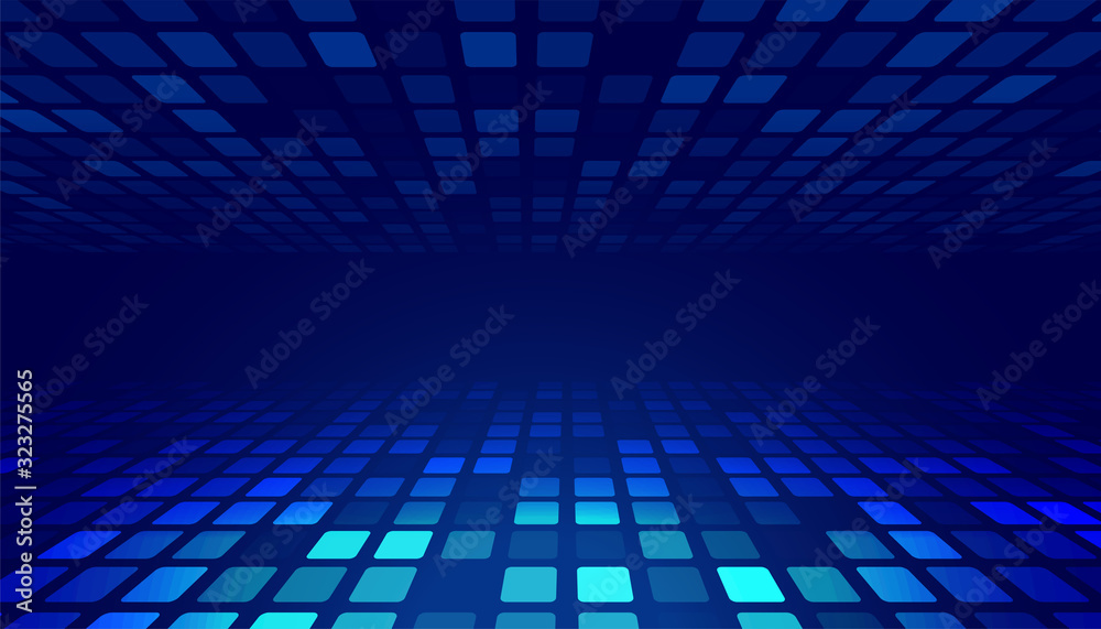 Vector de Stock abstract blue glowing technology perspective background ... Vector de Stock abstract blue glowing technology perspective background ...