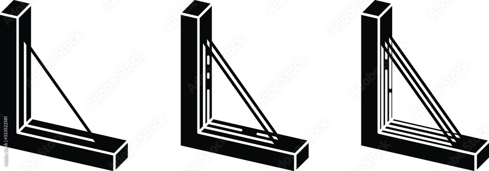 Window Glazing types icon, vector Stock Vector | Adobe Stock