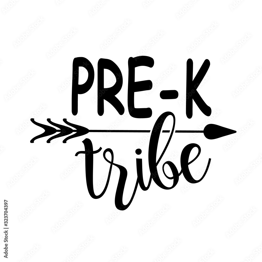 Pre-k tribe svg. Teacher team vector file. Stock Vector | Adobe Stock
