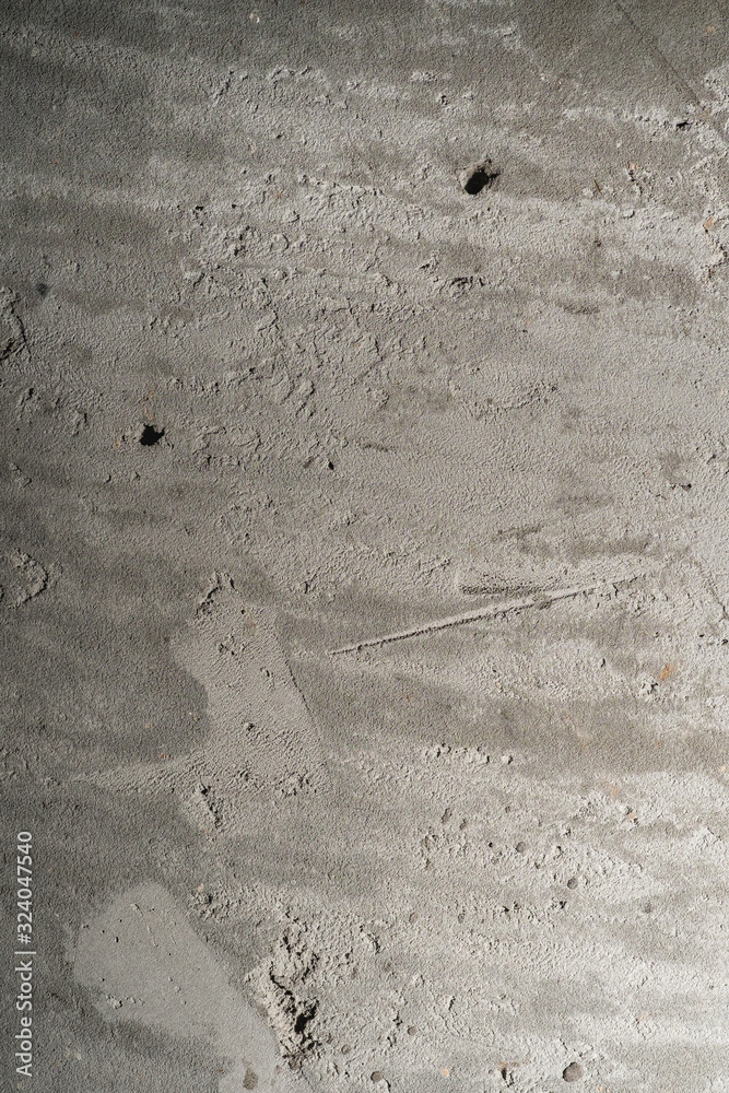 Dark grey grungy concrete texture, wall with concrete plaster ...