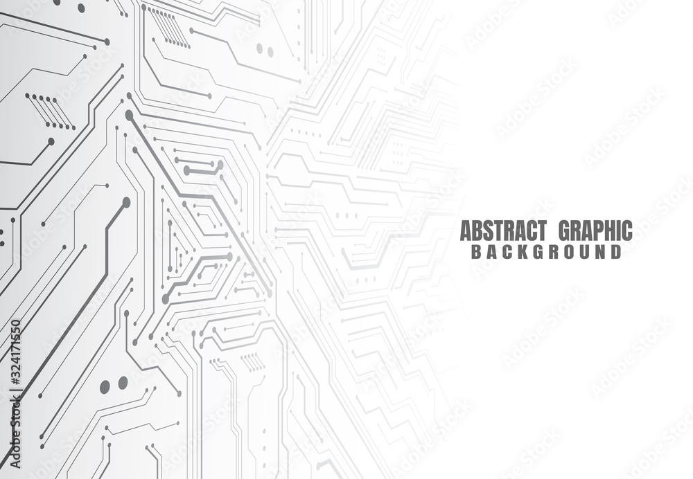 Abstract background with technology circuit board texture. Electronic ...