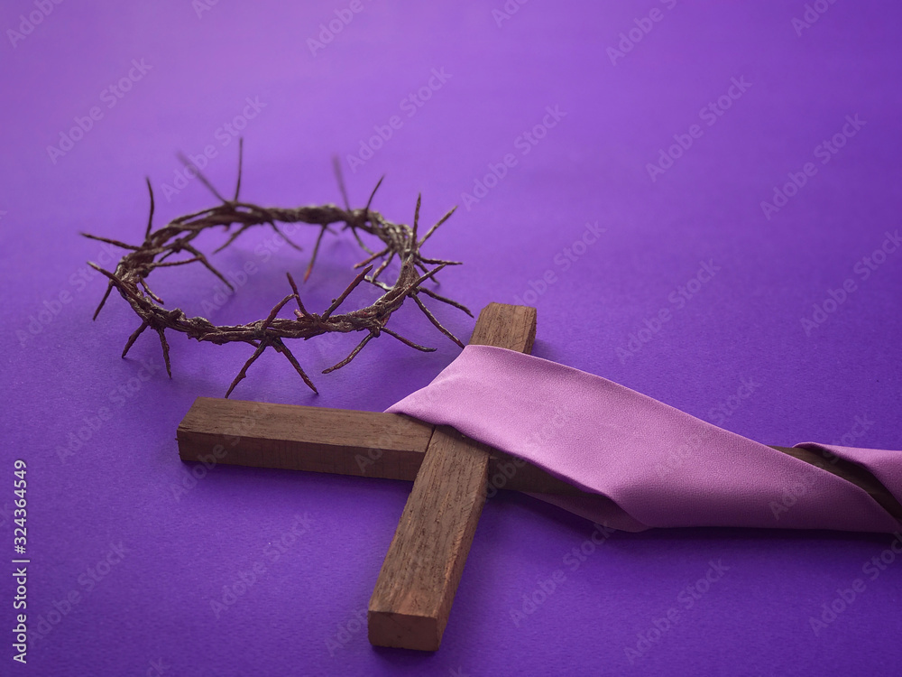 Photo Stock Good Friday, Lent Season, Ash Wednesday and Holy Week ...