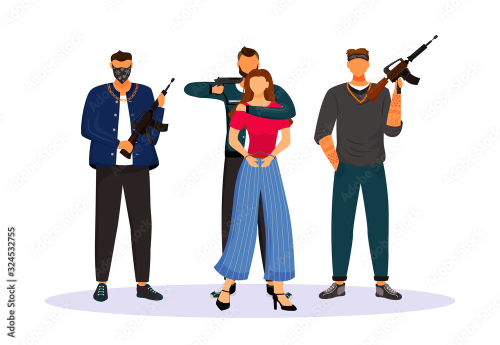 Kidnapping Cartoon Girl