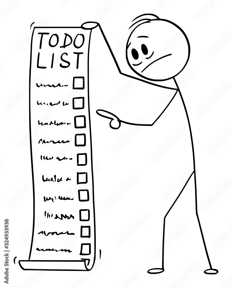 Vector cartoon stick figure drawing conceptual illustration of ...