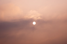 Hazy Sky With Large Clouds Free Stock Photo - Public Domain Pictures
