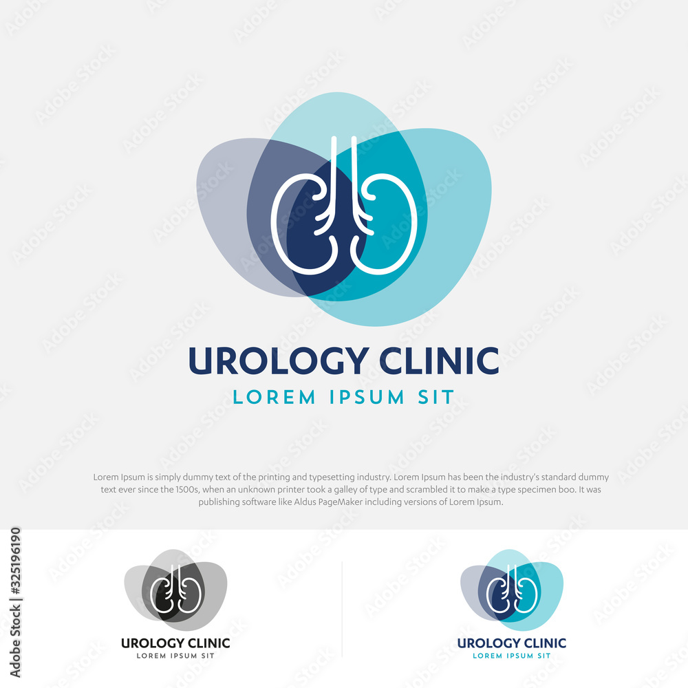 Kidney Urology Care logo designs vector Human Kidneys Nephrology Icon ...