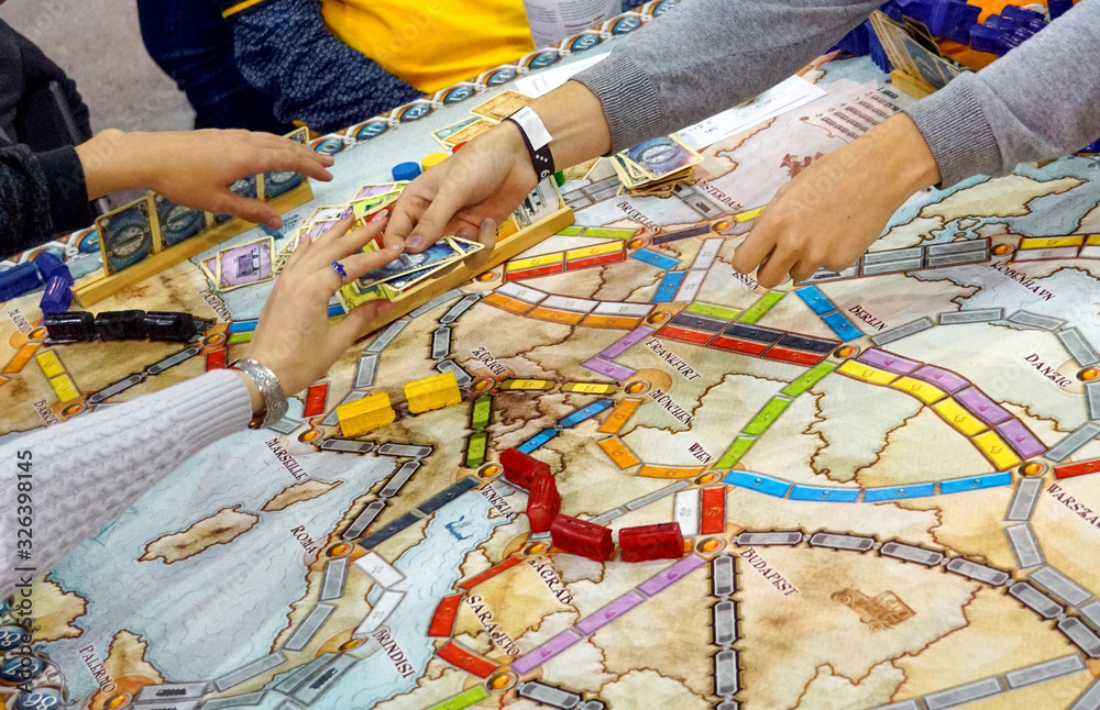 Great strategy game with cards. Gamer Board Game Festival - Igrokon ...