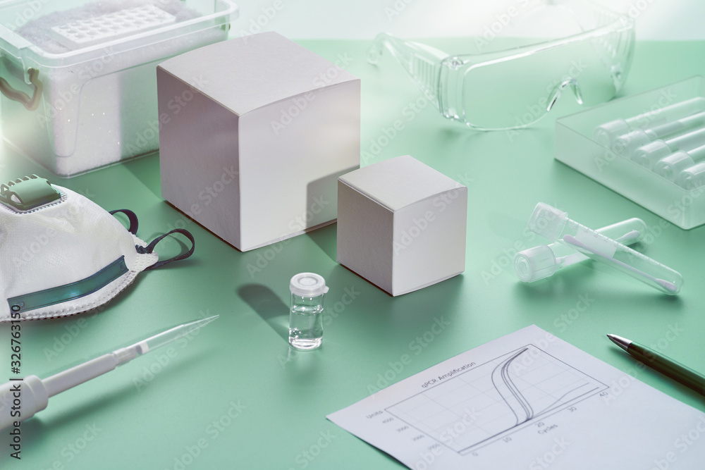 SARS-COV-2 pcr diagnostics kit. This is RT-qPCR kit for real time ...