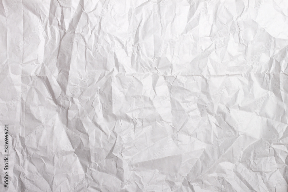 Texture of white crumpled paper. Wrapping paper. Texture, background ...