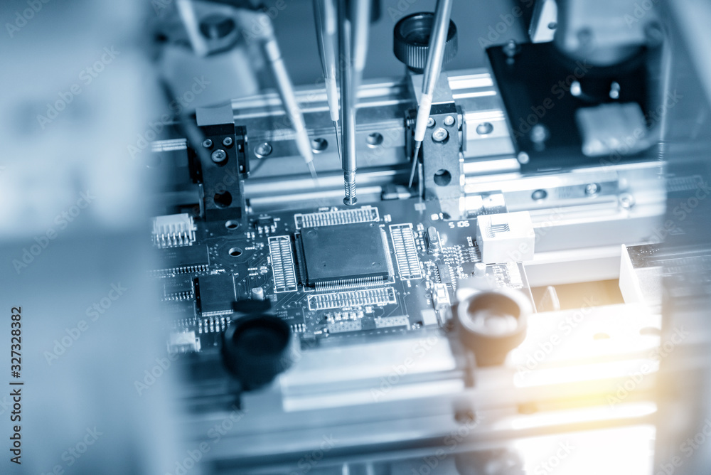 The operation automatic of assembly line of computer main board by ...