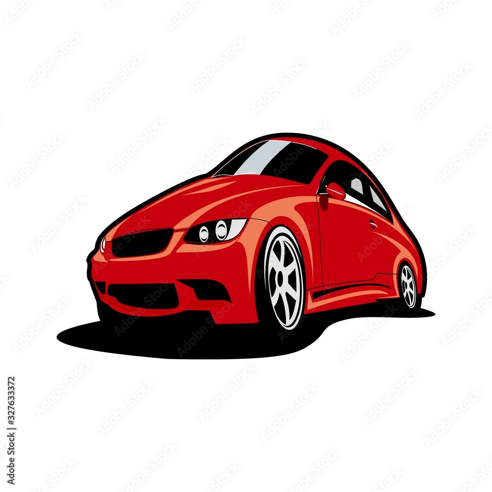 car logo speed fast sport logo design vector Stock Vector | Adobe Stock