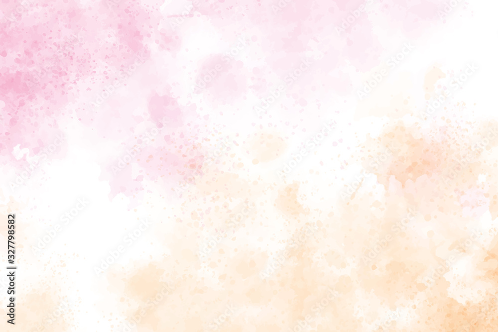 watercolor splash pink and gold background Stock Vector | Adobe Stock