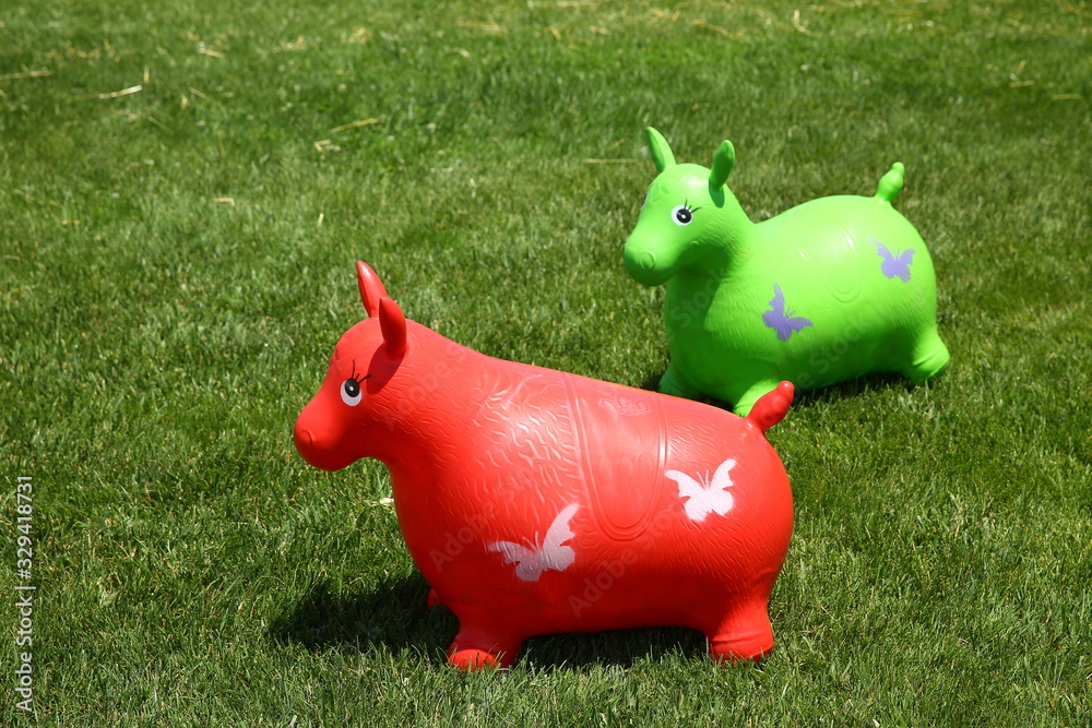 Cow Hopper, Pump Included . ToysOpoly Inflatable Cow Bouncer - Cutest ...