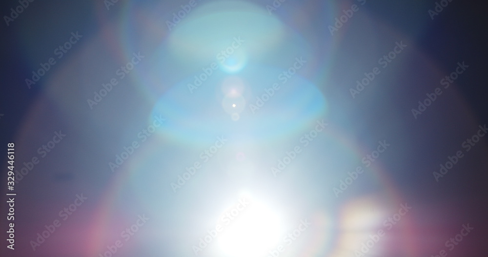 Light Leak Cine Lens 20mm Lens Flares for Film and Movie. Bright Lens ...