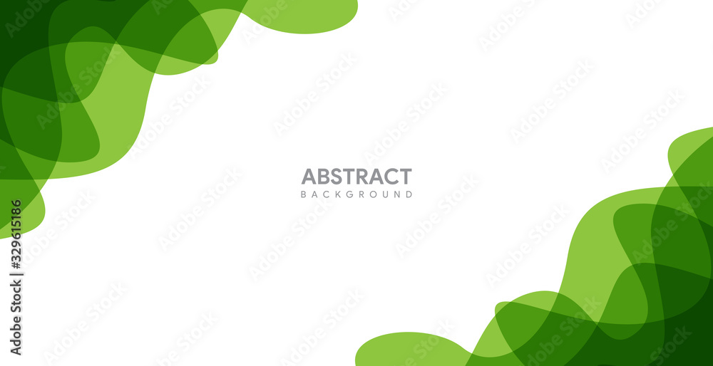 abstract green background design. modern green background template ...