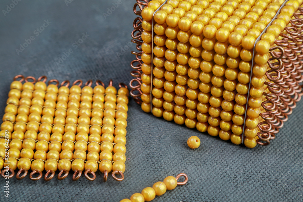 montessori golden material mathematics number decimal system number ...