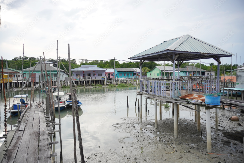 Foto Pulau Ketam is an island at the mouth of the Klang River, near ...