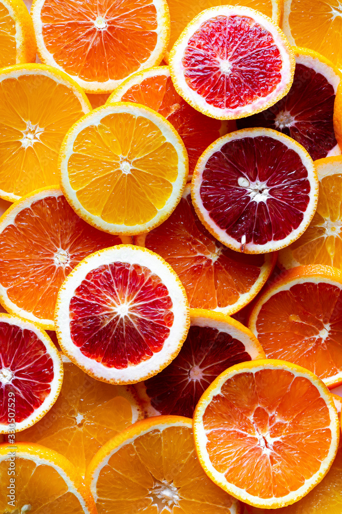 Citrus Fruits Wallpaper Stock Photo | Adobe Stock