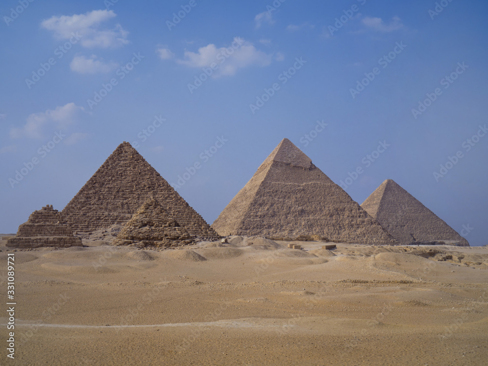 north africa, egypt, giza, pyramids great pyramid Stock Photo | Adobe Stock