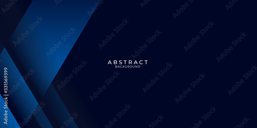 Dark blue modern business abstract background. Vector illustration ...