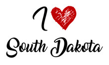 I Love South Dakota Poster Free Stock Photo - Public Domain Pictures