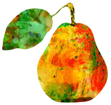 Whimsical Fruit Tree Art Print Free Stock Photo - Public Domain Pictures