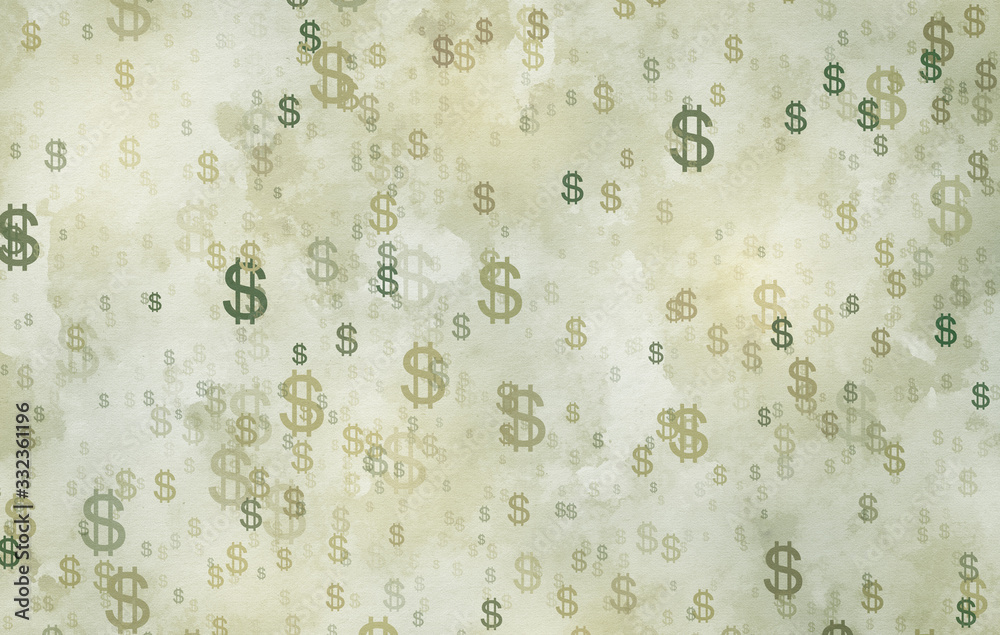 dollar wallpaper background Stock Photo | Adobe Stock