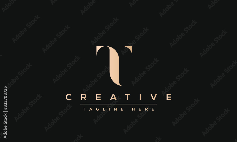 Modern creative T Logo Design and template. T TT icon initials based ...