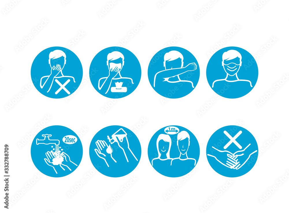 Flu Disease Symptoms and Prevention against Virus and Infection.the ...