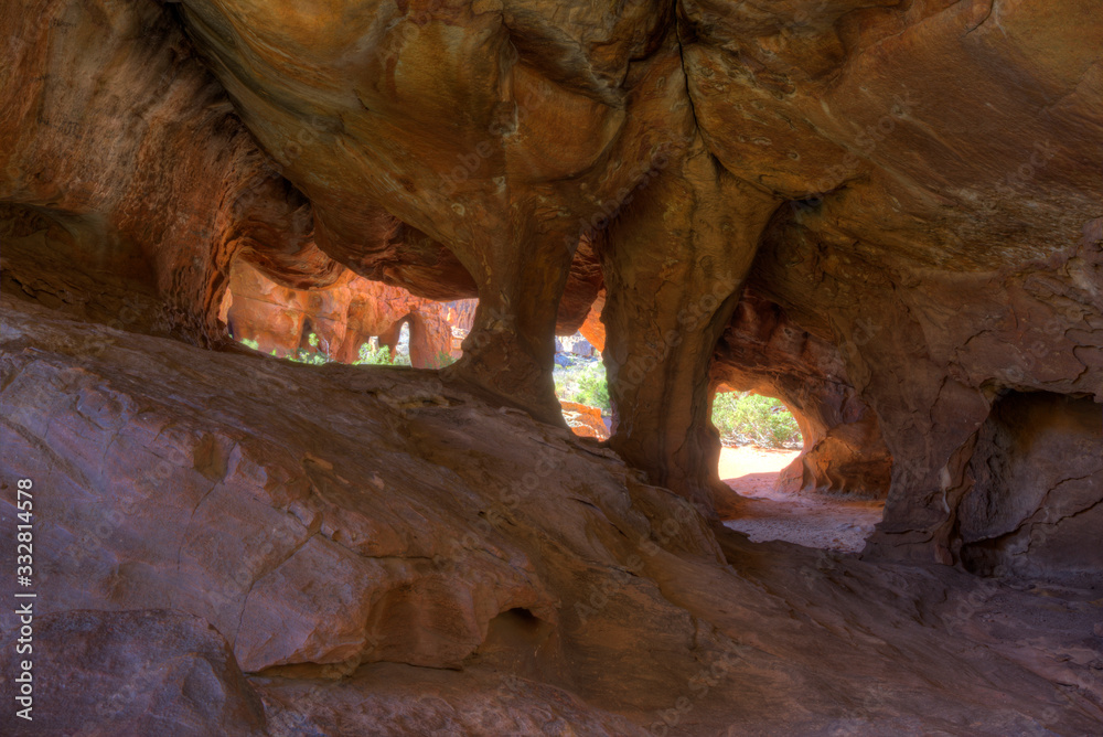 Stadsaal Caves, Cederberg, Western Cape, South Africa. This cavernous ...
